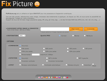 FixPicture pour des interventions simples sur une image numérique ...